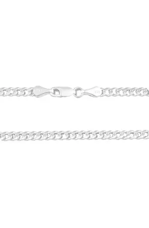 DONATELLO GIAN Sterling 2mm Curb Link Chain Necklace