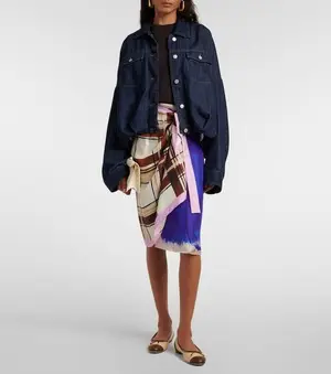 Manolo Blahnik Capbl Raffia Ballet Flats