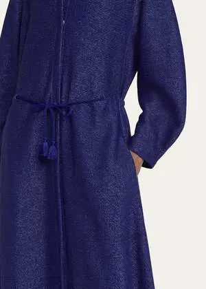 Giorgio Armani Drawstring Maxi Coat
