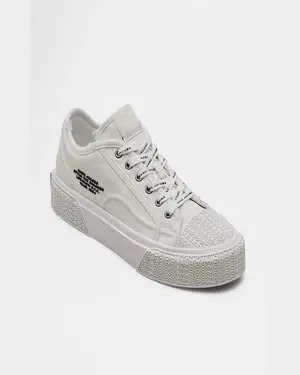 Marc Jacobs Canvas Low-top Sneakers - White
