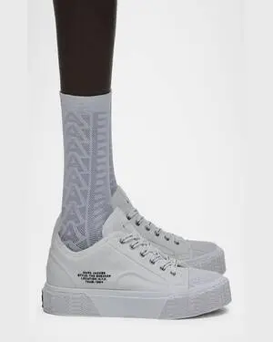 Marc Jacobs Canvas Low-top Sneakers - White