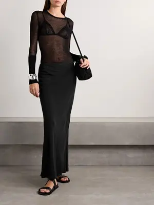 Matteau Silk Maxi Skirt