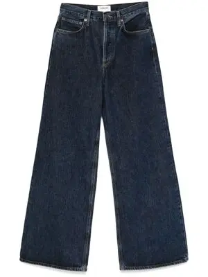 AGOLDE Dame Wide Leg Jeans - Blue