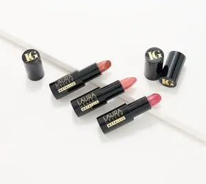 Laura Geller Beauty Modern Classic Metallic Lipstick Trio - One-color