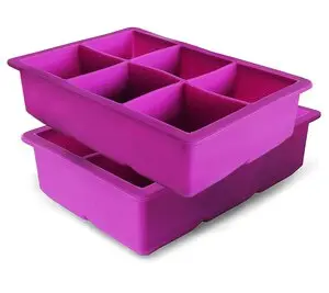 ELBEE HOME Large Silicone Ice Cube Mold - One-color