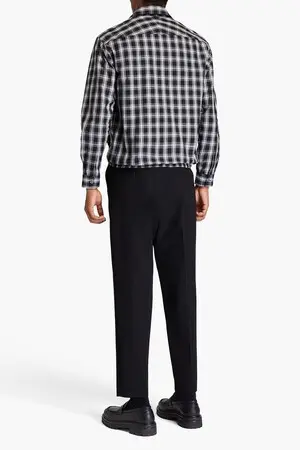 Dunhill Checked Cottonpoplin Shirt