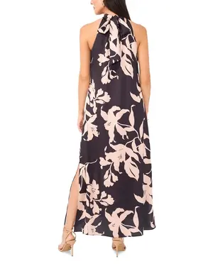 Vince Camuto High Halter Neck Maxi Dress