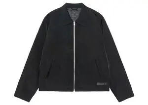 StÜssy Short Sleeve Link Nylon Club Jacket - Black