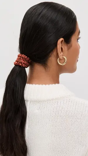 Slip Skinny Silk Scrunchies Set Of 4