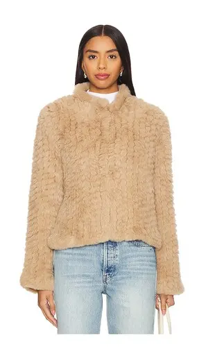 Heartloom Faux Fur Jacket