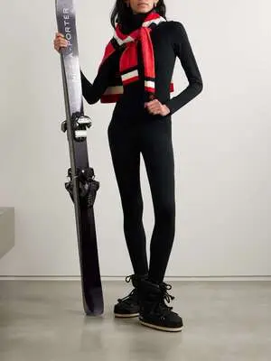 Perfect Moment Ribbed Thermal Modal-blend Leggings