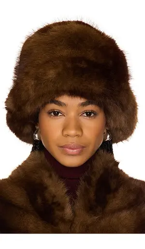 Apparis Gilly Mink Bucket Hat