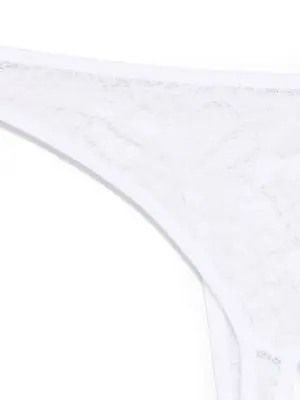 MAISON CLOSE Flashback Thong - White