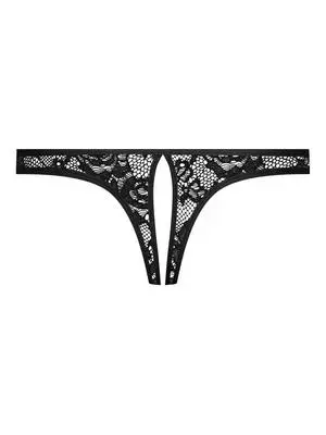MAISON CLOSE Flashback Thong - Black