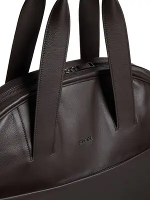 Zegna Secondskin Leather Garment Bag