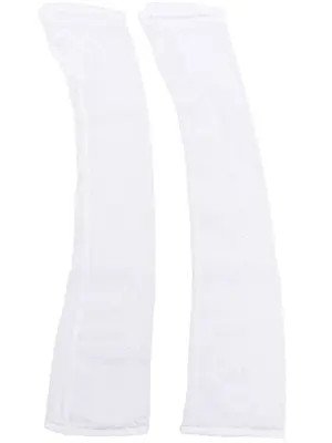 MAISON CLOSE Flashback Mittens - White