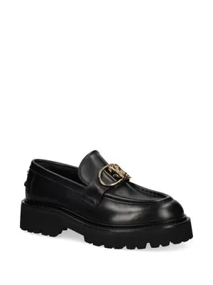 Roberto Cavalli Logo-plaque Loafers