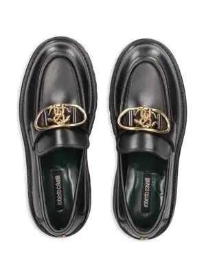 Roberto Cavalli Logo-plaque Loafers