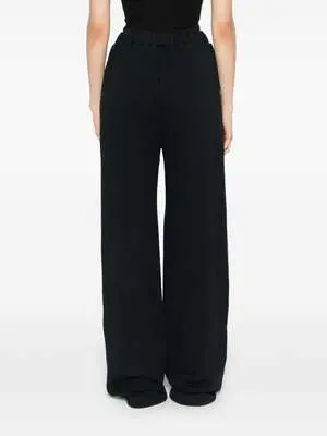 ROTATE BY BIRGER CHRISTENSEN Organic Cotton Track Trousers - Black