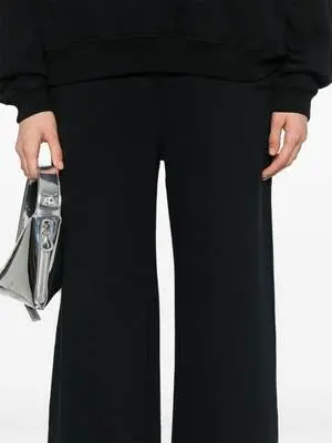 ROTATE BY BIRGER CHRISTENSEN Organic Cotton Track Trousers - Black