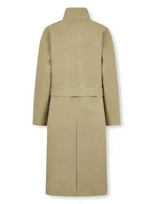 STUDIO TOMBOY High-neck Belted Wool Coat