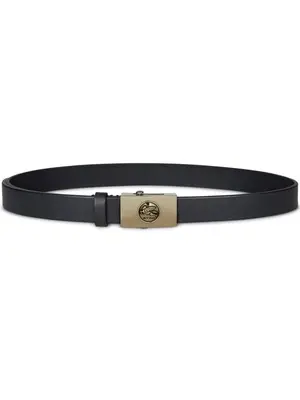 Etro Leather Belt - Blue