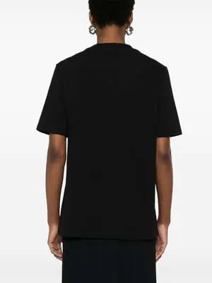 JIL SANDER Leaf-appliqué T-shirt