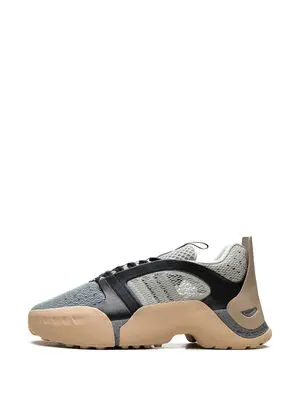 Adidas X Dingyun Zhang Kouza Ash Green Earth Sneakers - Silver