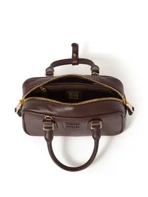 Miu Miu Arcadie Tote Bag - Brown