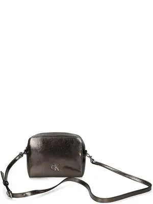 Calvin Klein Metallic Crossbody Bag - Brown