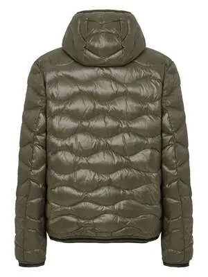 BLAUER. Logo-patch Padded Jacket - Green
