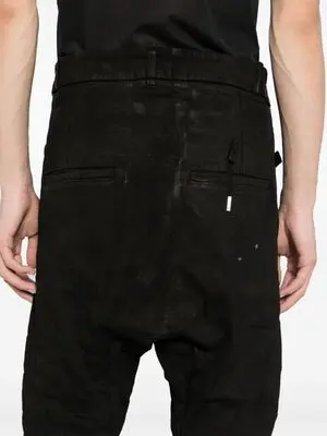 Boris Bidjan Saberi Moulded Drop-crotch Jeans