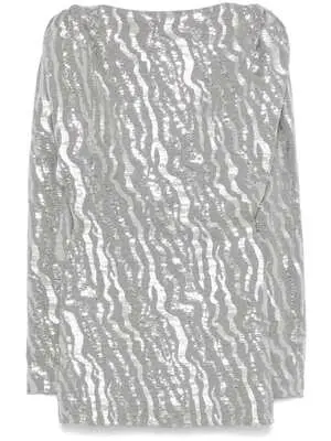 ROTATE BY BIRGER CHRISTENSEN Sequined Mini Dress
