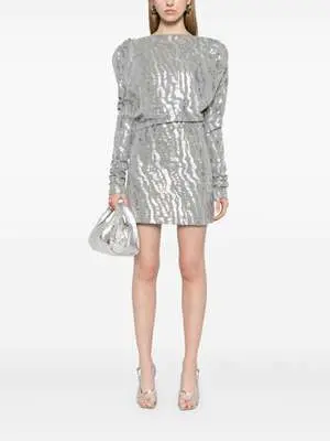 ROTATE BY BIRGER CHRISTENSEN Sequined Mini Dress