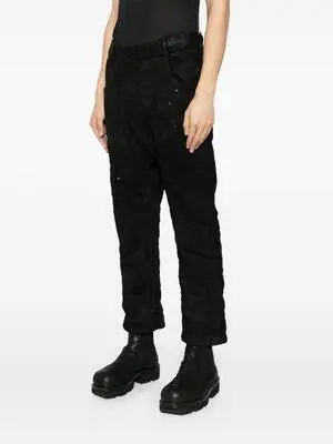 Boris Bidjan Saberi Asymmetric Drop-crotch Jeans