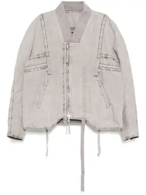 Boris Bidjan Saberi Zip-up Bomber Jacket