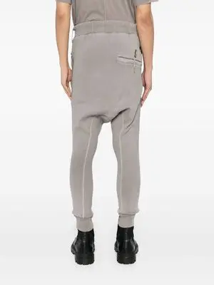 Boris Bidjan Saberi Crop-crotch Detail Track Pants - Grey