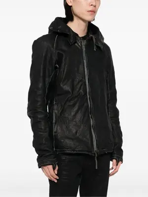 Boris Bidjan Saberi Leather Jacket