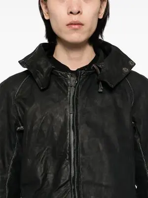 Boris Bidjan Saberi Leather Jacket
