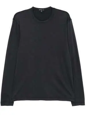 JAMES PERSE Brushed Lotus T-shirt - Blue