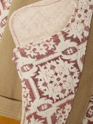 Thank You Have A Good Day Crosby Patchwork Coat