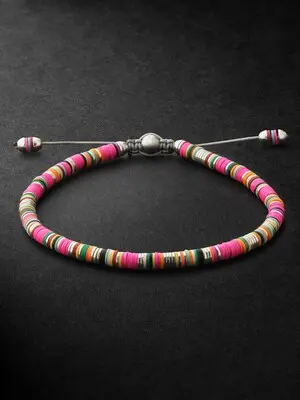MAOR M. Cohen Malli Sterling Silver Beaded Bracelet - Pink