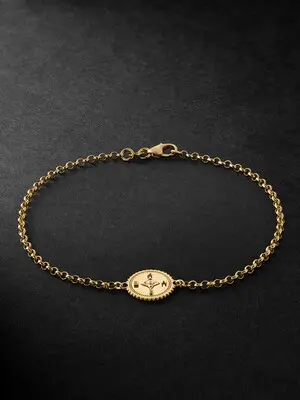 FOUNDRAE Internal Compass -karat Diamond Bracelet - Gold