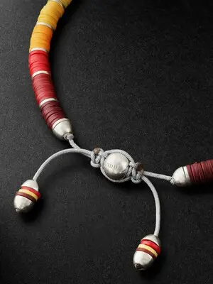 MAOR Mini Rizon' Sterling Silver And Beaded Bracelet