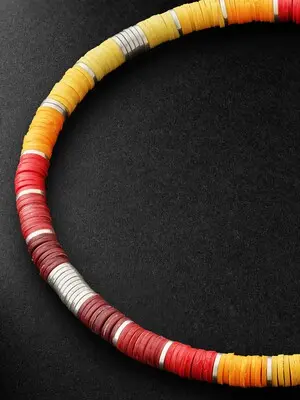 MAOR Mini Rizon' Sterling Silver And Beaded Bracelet