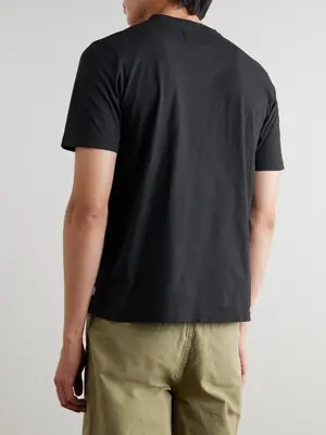 Folk Assembly Garment-dyed Cotton-jersey T-shirt