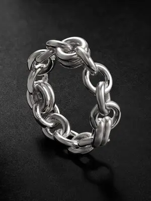 SPINELLI KILCOLLIN Fused Serpens Sterling Ring - Silver