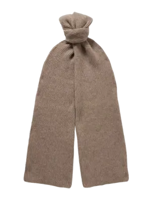 Kingsman Ribbed Cashmere Scarf