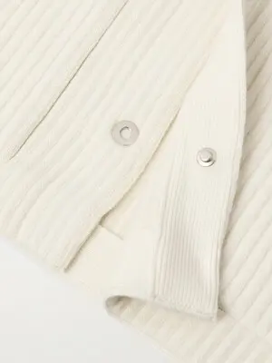 Zegna Ribbed Wool And Cashmere-blend Jacket