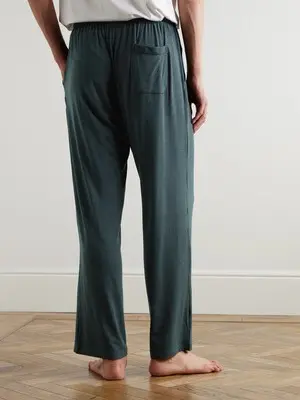 Derek Rose Marlowe Stretch Micro Modal Jersey Pyjama Trousers - Gray